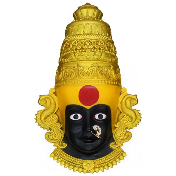 Ambabai Mahalakshmi Devi Mata Mukhota Mask Face – Sanatani Shop